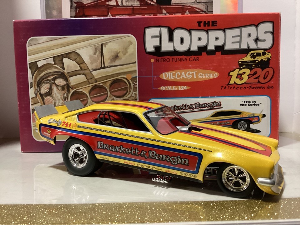 1320 THE FLOPPERS NITRO FUNNY CAR # TT 1212 Braskett & Burgin | eBay