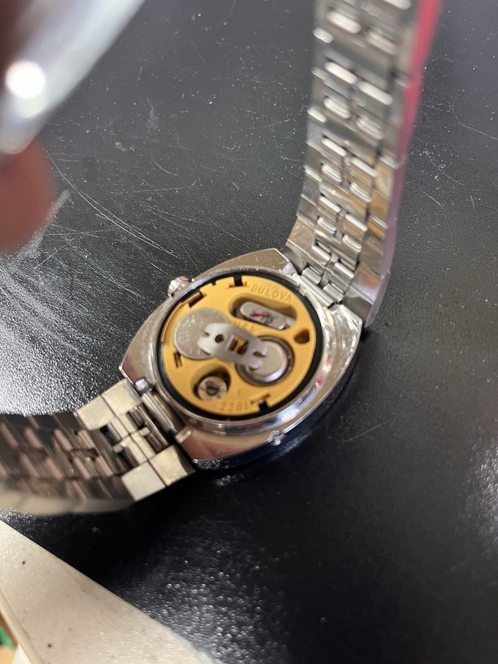 RARE Vintage Bulova Computron Big Block RED LED Watch 2281 | eBay