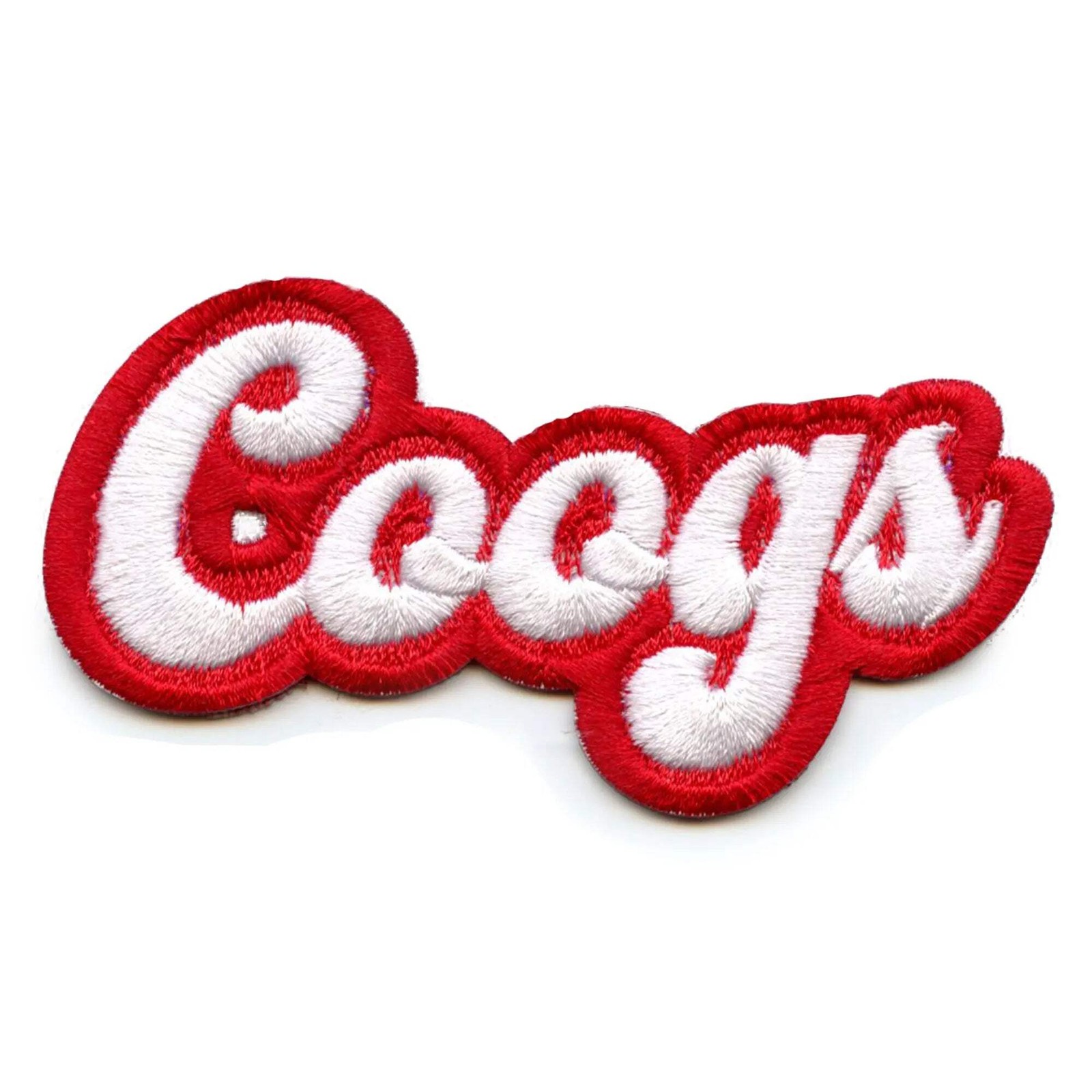 Coogs Cursive Script Patch Houston College Pride Embroidered Iron On | eBay
