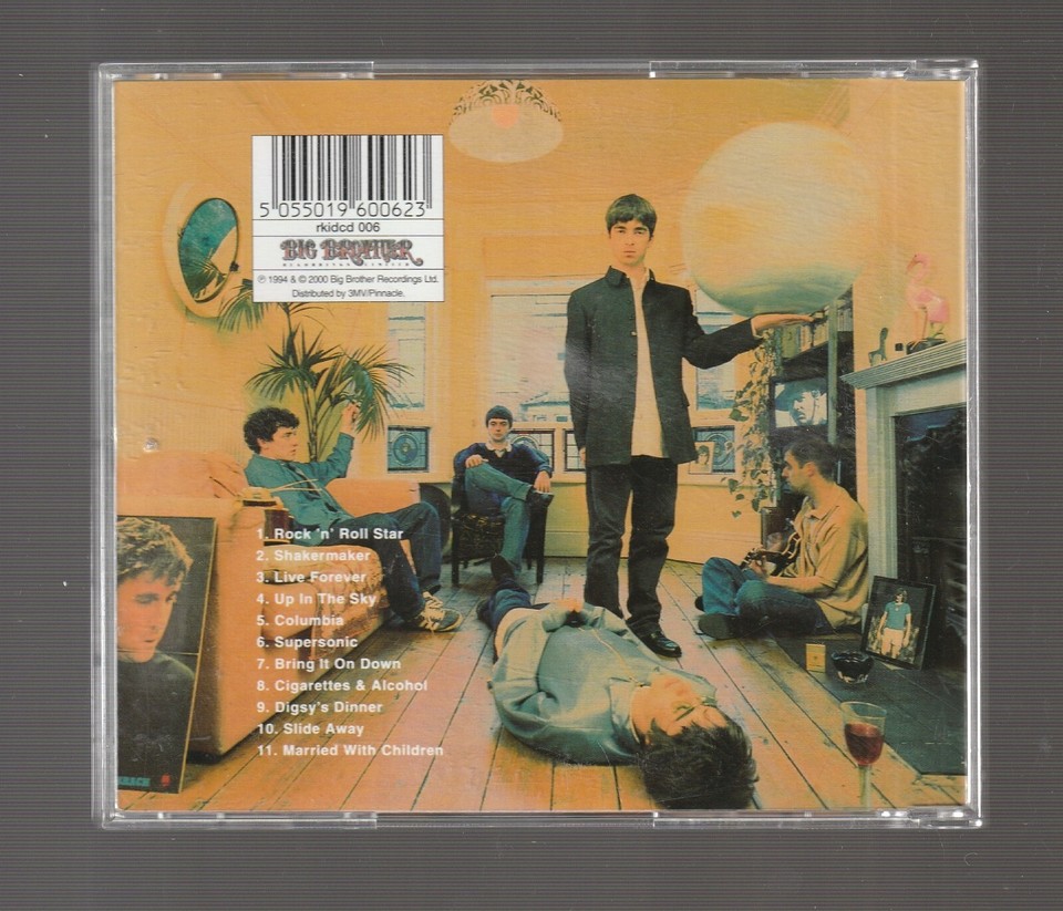Oasis - Definately Maybe (Re-Issue CD Album - 2000) | eBay