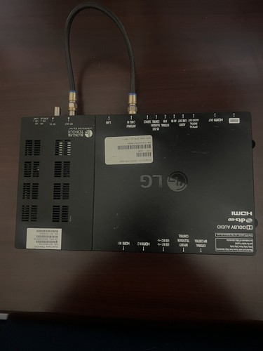 LG STB-5500 with remote, power adapter, and RS-232C cable. | eBay