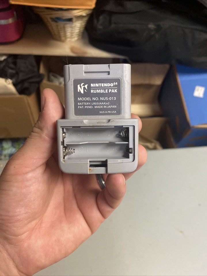 Nintendo 64 Rumble Pak - N64 Rumble Pack - Original OEM NUS-013 | eBay
