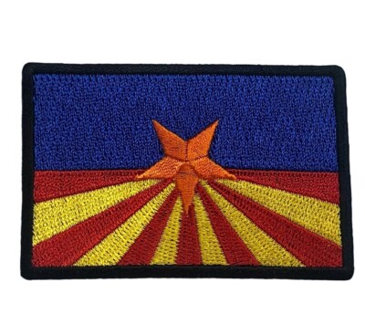 Arizona Flag State Of 2 x 3 inch Biker Patch IV5890 F4D18I | eBay