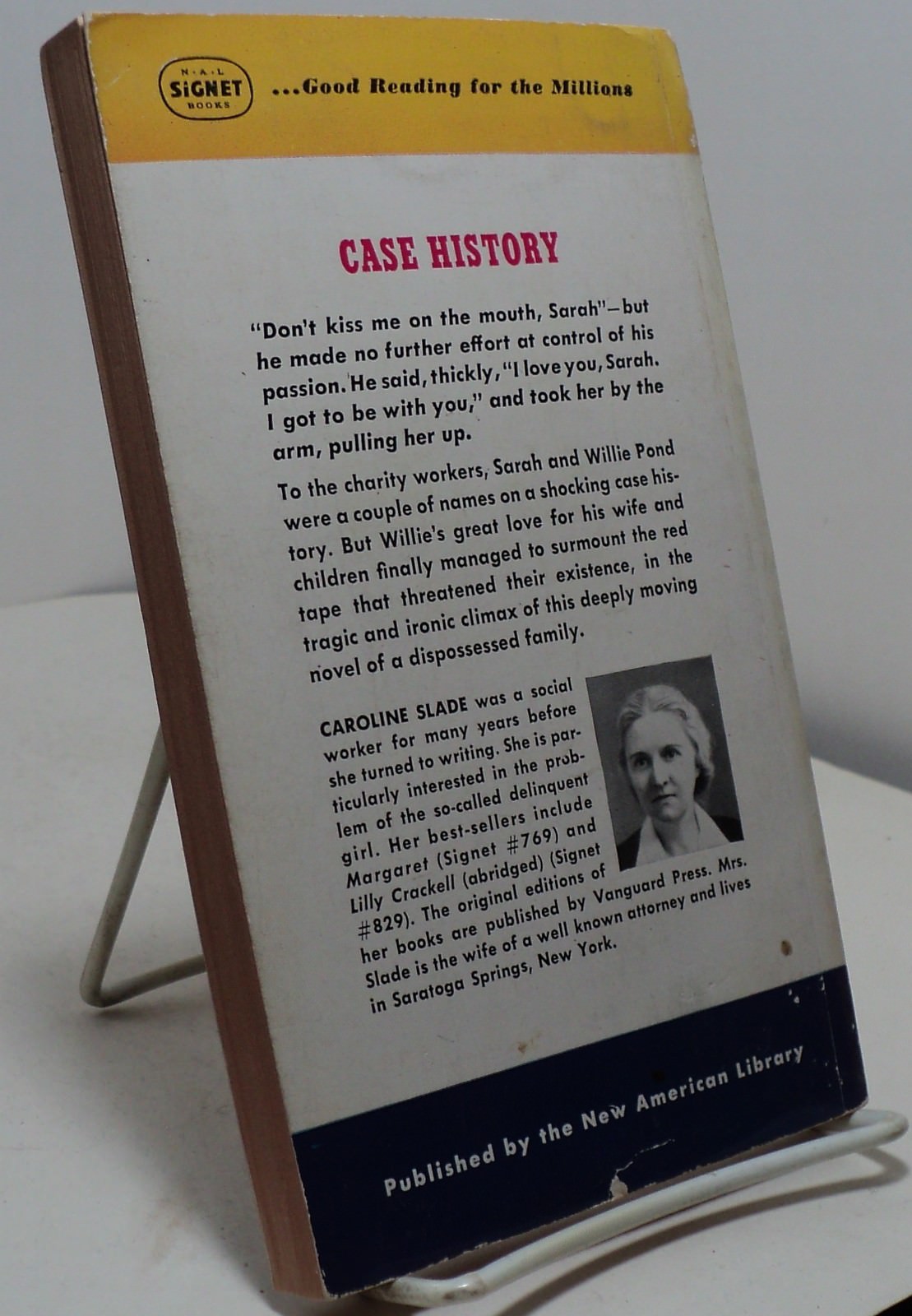 The Triumph of Willie Pond by Caroline Slade - Signet 895 - 1951 | eBay