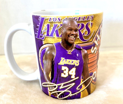 Shaquille O'Neal Shaq 12 Oz Coffee Mug Lakers | eBay