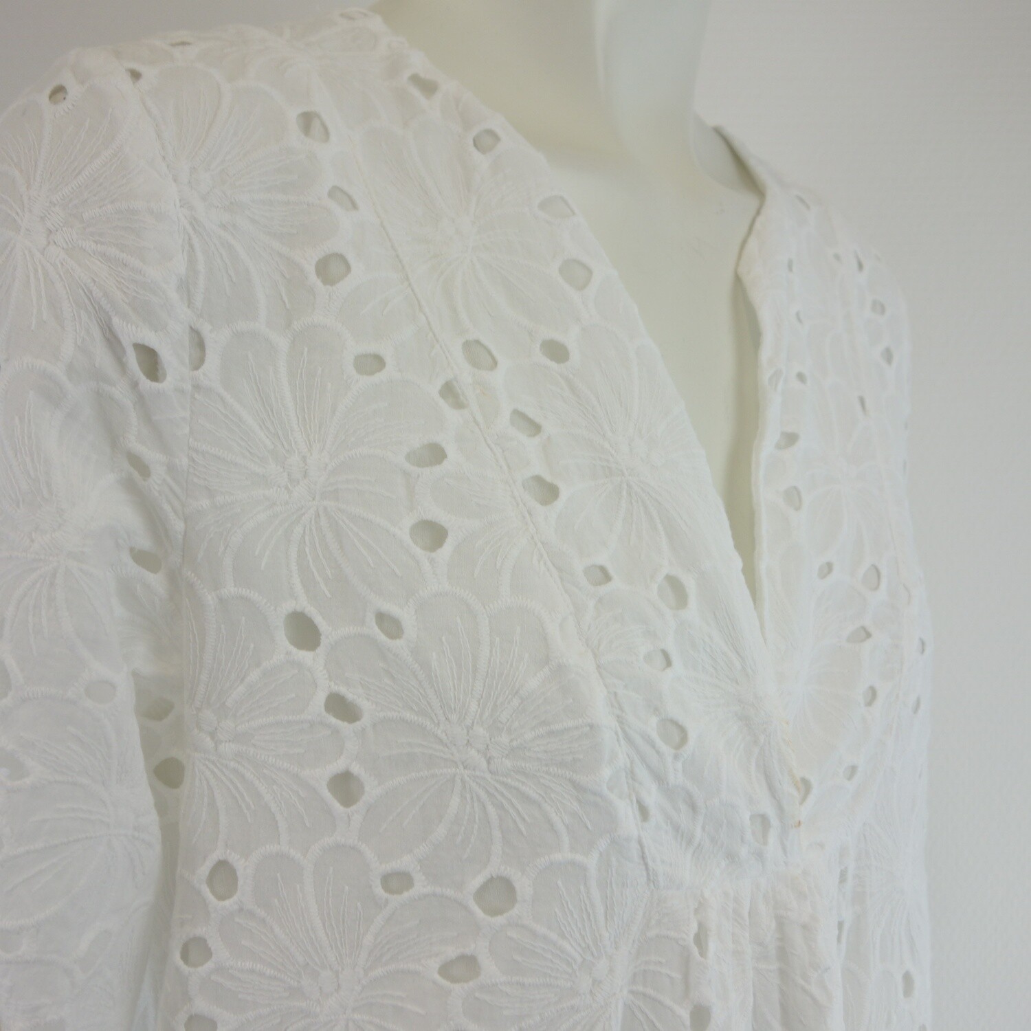 Caliban Dress Shirt Dress Ladies Summer Tunic White It 40 De 34 XS ...