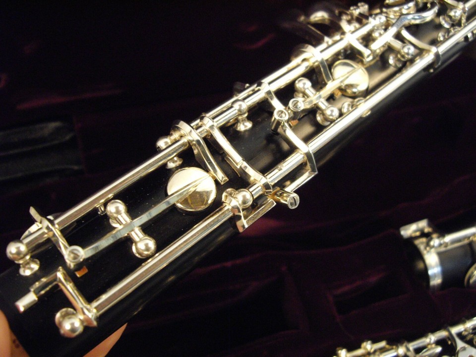 YAMAHA YOB-841LT DUET "CUSTOM" PRO FULL CONSERVATORY WOOD OBOE THIRD ...
