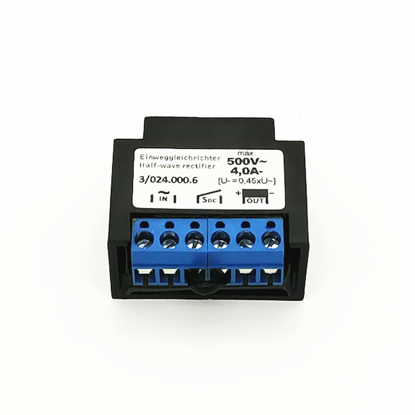 Mayr 3/024.000.6 max 500V~ 4,0A- motor brake rectifier module | eBay