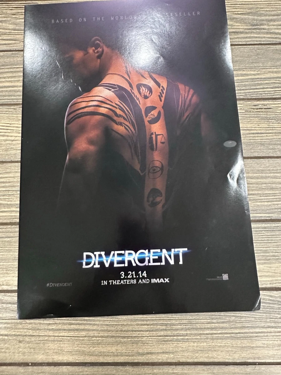 Divergent Movie Book Cover