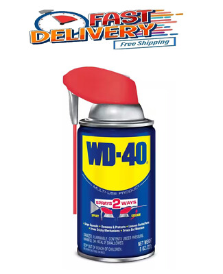 WD-40 8 oz.Original WD-40 Formula,Multi-Purpose Lubricant Spray with ...