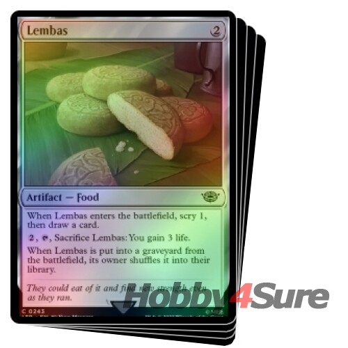 Foil Lembas X4 M/NM Magic: The Gathering MTG The Lord Of The Rings | eBay