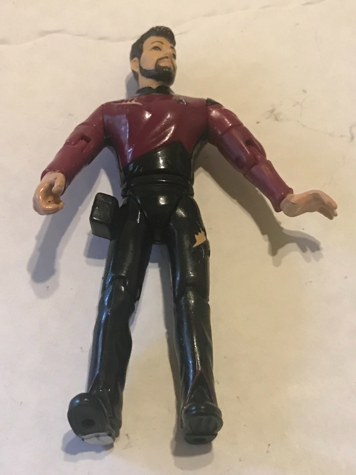 "Star Trek TNG Commander Riker Playmates Action Figure 1992 43377060147 ...