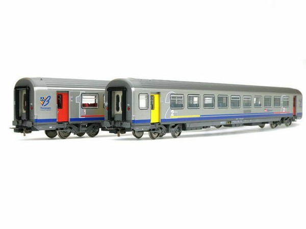 PIKO SNCF Corail TER Bourgogne Échelle HO Set de 2 Voitures 1ère et ...