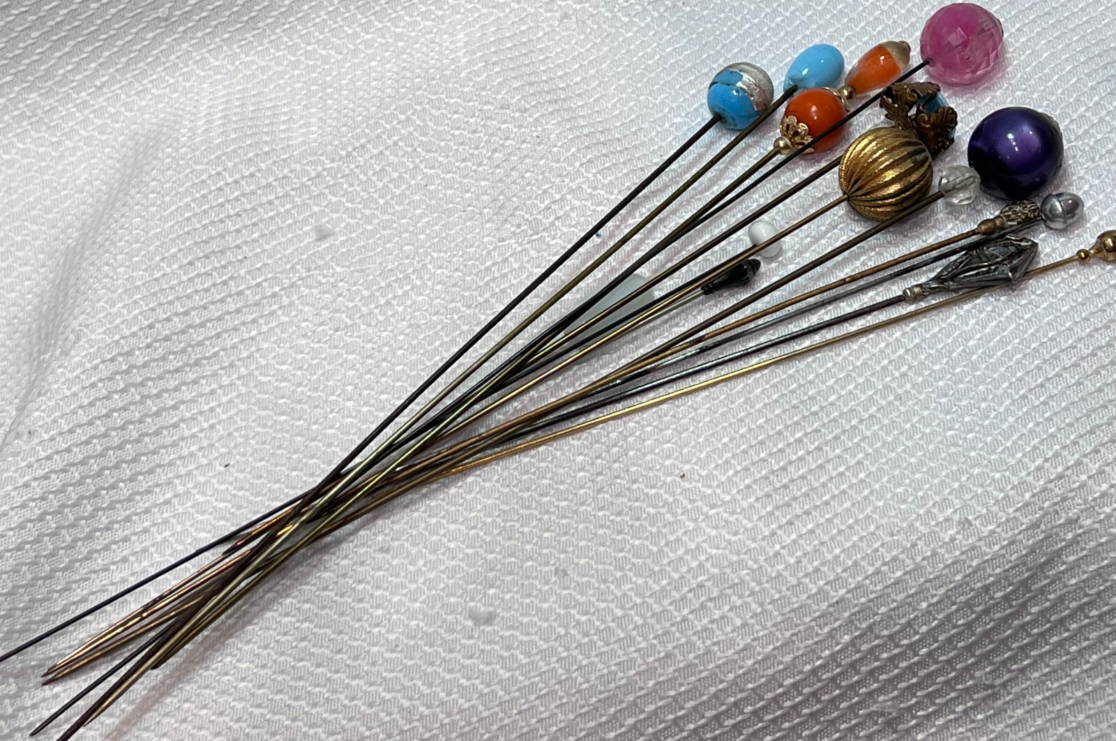Antique Vintage Victorian Art Deco Hat Stick Pin Lapel Fashion Jewelry ...