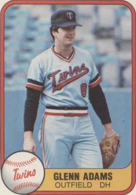 1981 Fleer - Glenn Adams #562 for sale online | eBay