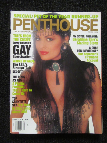 Vintage Penthouse Magazine April 1994 High Grade!! Glossy Tight Book ...