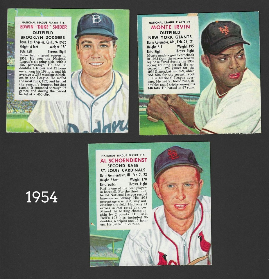 1952-55 Redman Tobacco Baseball Lot of 31 Cards - Mostly Low Grade ...