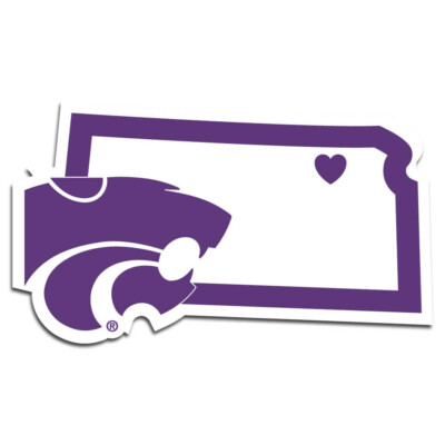 Kansas State Wildcats Home State Decal Sticker Vinyl Decal | eBay