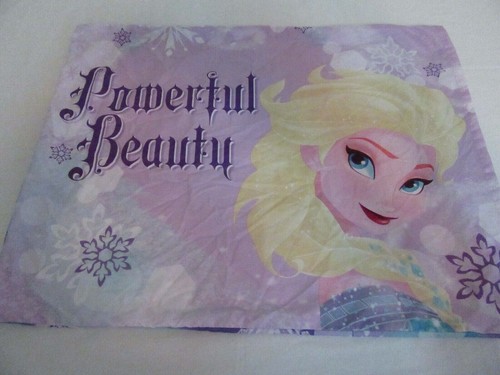 Frozen Elsa Pillowcase Double Sided Snowflakes Powerful Beauty | eBay