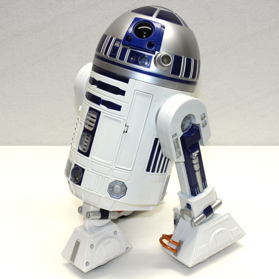 NEW STAR WARS R2D2 ASTROMECH DROID Interactive Robot Hasbro COMPLETE in ...