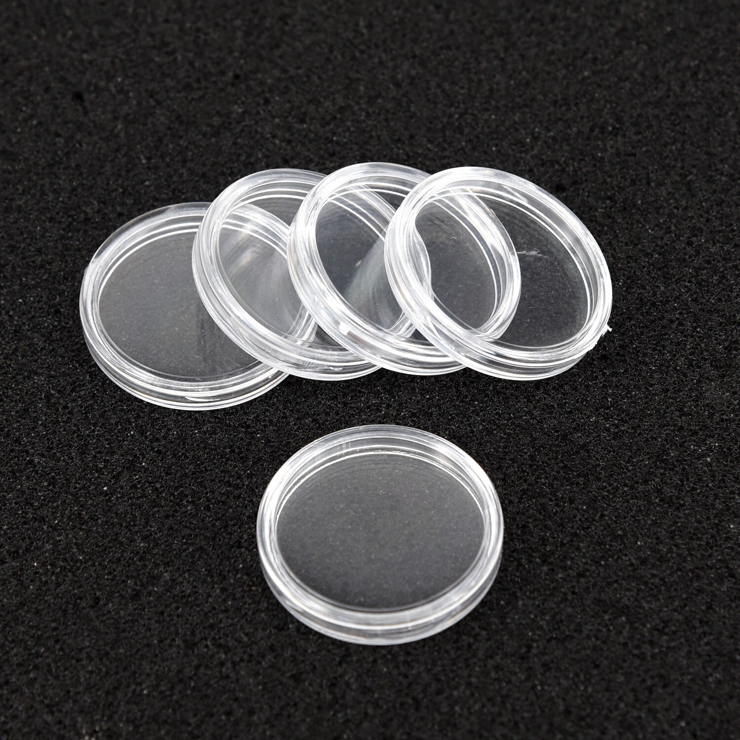 Coin Capsules for Storage 100pcs Transparent Case Holders Protective ...