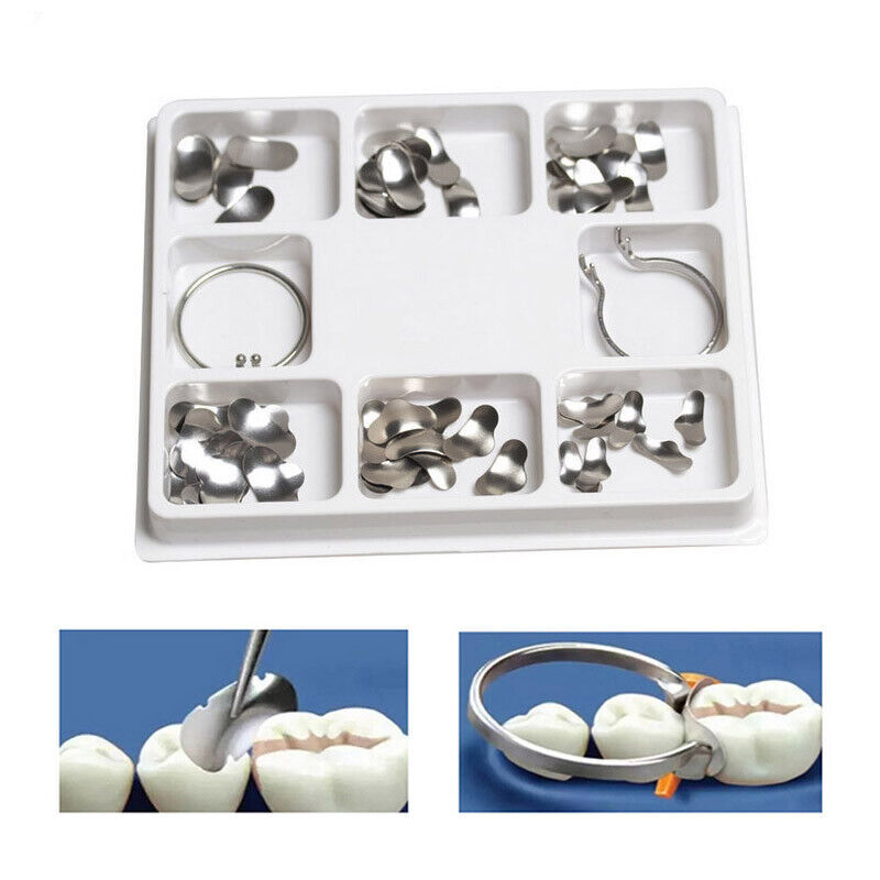 Dental Matrix Bands Ring Sectional Matrice Clamp Fit Garrison Palodent ...