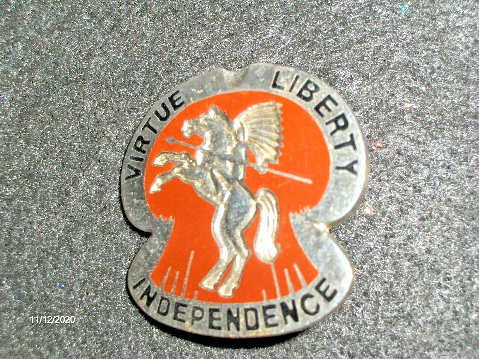 Vintage Virtue Liberty Independence Pin (Hat Pin) 497 | eBay