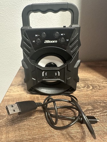 SURGE Bluetooth Portable Wireless Speaker Clear Boom Lights Up To Beat ...