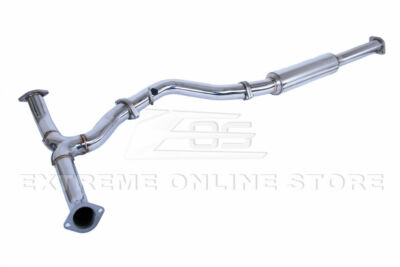 Resonated 3 Inch Midpipe Stainless Steel Kit For Subaru WRX STI 2015-Up ...