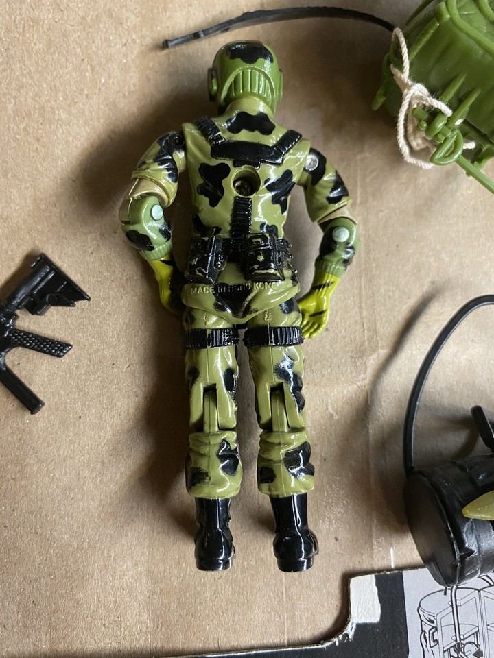 Vintage GI Joe ARAH 1988 Target Exclusive Hit N Run 100% complete Chute ...