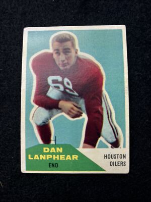 1960 FLEER # 127 DAN LANPHEAR C 2123 | eBay