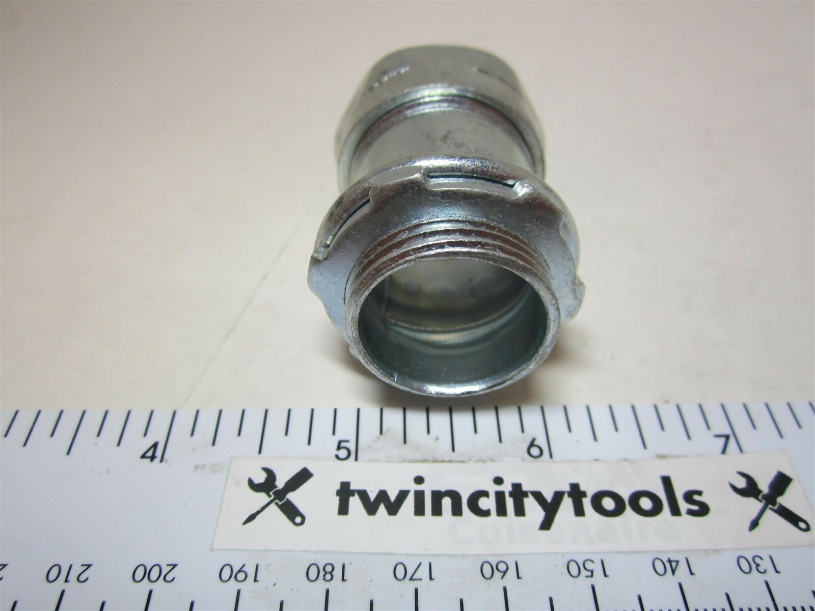 (20) RACO 2903 EMT Conduit Compression Connector, Rain Tight 3/4" Steel ...