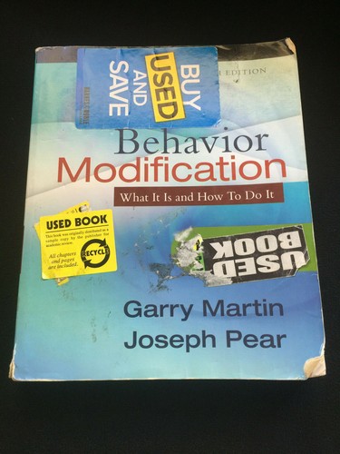 Behavior Modification What It Is and How To Do It~Garry Martin Joseph ...