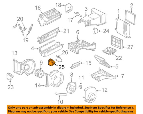 GM OEM Evaporator Heater-Actuator 89018681 | eBay
