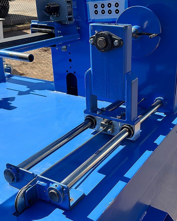 Reel-O-Matic FWR-101 High-Speed Fine Wire/Rope Respooler/Re-spooler ...