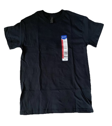 Gildan Men's Plain Heavy Cotton T Shirt G5000 Black Classic Loose Fit ...