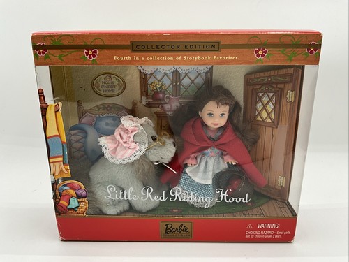 Vintage 2001 Barbie Collectibles Little Red Riding Hood Fashion Doll ...