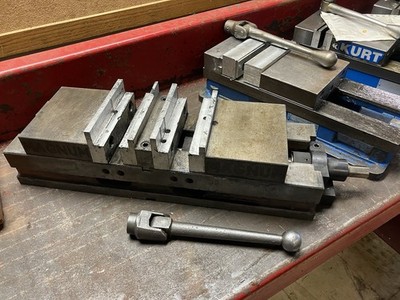 Magnum 6" Double Mag Precision Milling Machine Vise | eBay