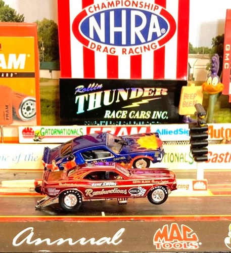 GENE SNOW 1970 DODGE CHALLENGER RAMBUNTIOUS NHRA FUNNY CAR LEGENDS ...