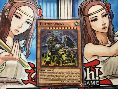 yugioh Triamid Sphinx super rare 1st edition TDIL-EN030 | eBay