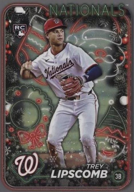 2024 Topps Holiday - Trey Lipscomb #H91 Silver Glitter (RC) for sale ...