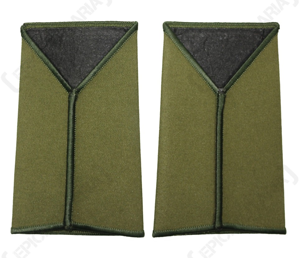 Modern British Army Embroidered Rank Slides - Captain-Rank Patches Pair ...