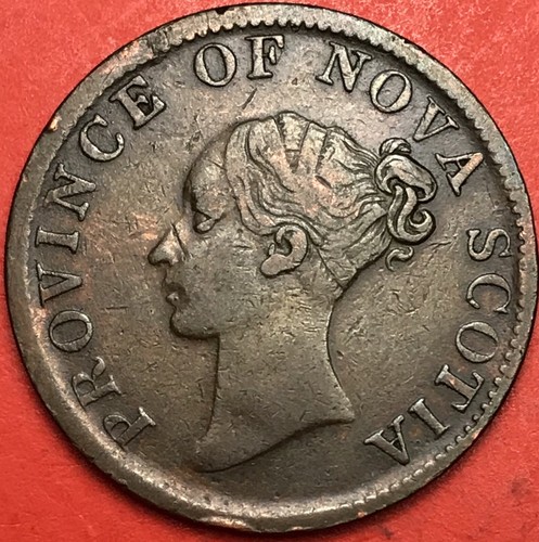 1840 Nova Scotia Half Penny Token - NS-1E2 - Lot#4228 | eBay