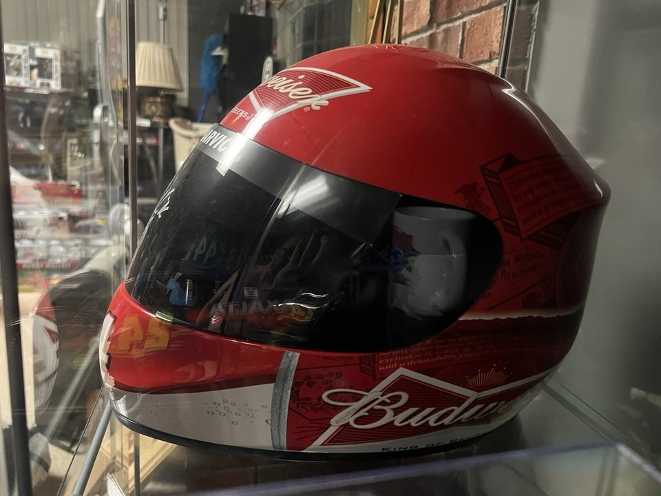 Kevin Harvick 2014 Budweiser Full Size Helmet Signed (Championship ...