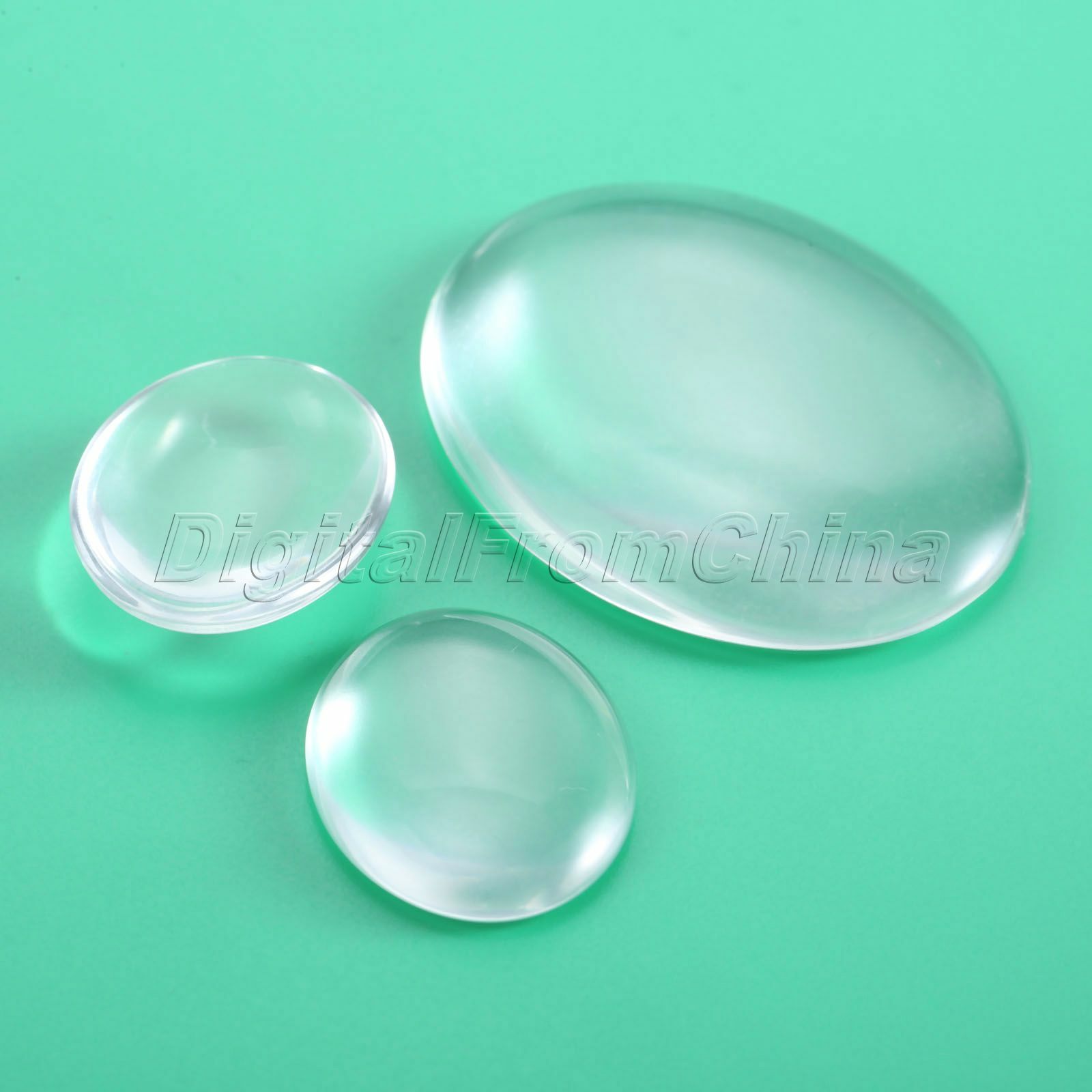 5 Size Transparent Oval Clear Glass Cabochon Dome Glass Cover 8*10mm-47 ...