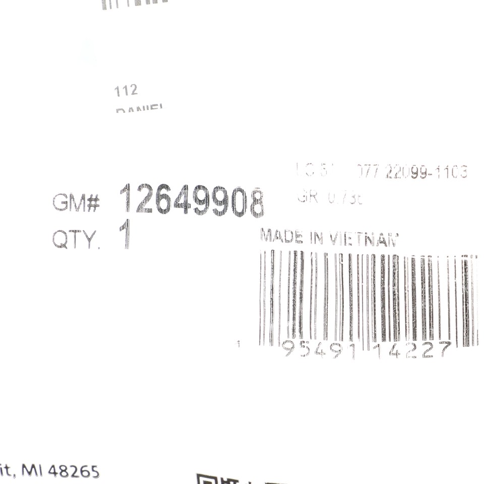 OEM NEW 16-22 Buick Cadillac Chevrolet GMC Engine Valve Cover Gasket ...