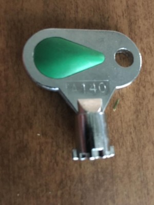 OEM PACHISLO SLOT MACHINE DOOR KEY # A140 for OLYMPIA, HEIWA MACHINES ...