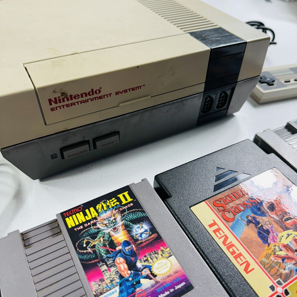 NES Console Bundle Includes Power Cord, 3 Games And OEM Controller | eBay