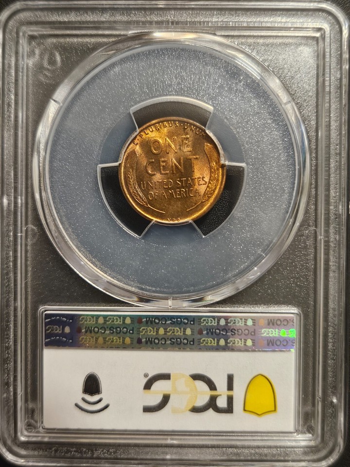 1909 VDB Lincoln Cent * PCGS MS64RB * Red/Brown | eBay