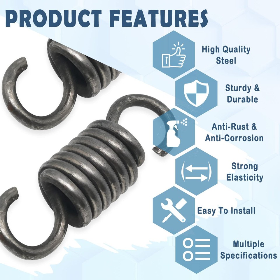 Expansion Spring Various Sizes Tension Extension Expanding Extending ...